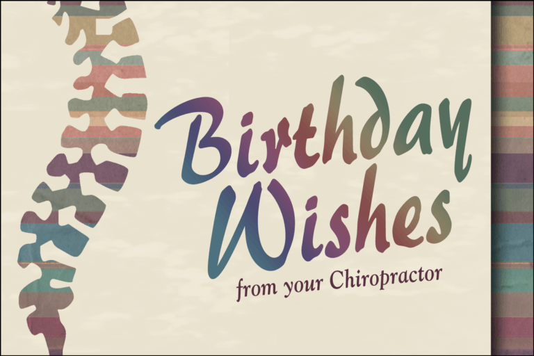 Chiropractic Birthday Postcards (BDAYSPINE) | Purchase Birthday ...